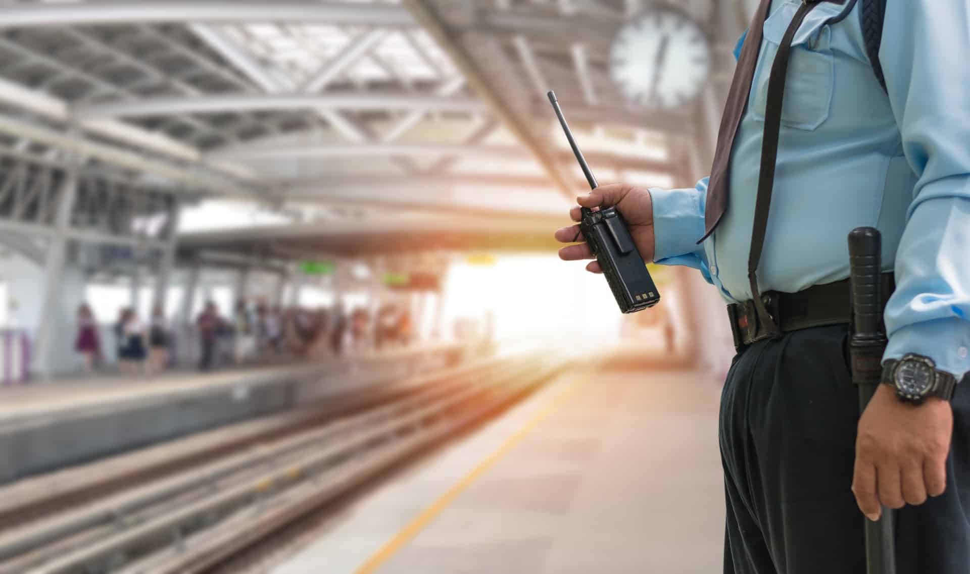 Security Guards Keeping Public Transportation Safe